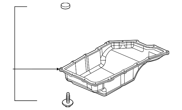 2020-2025 GM Automatic Transmission Fluid Pan 24286058 GM ...