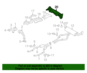 51487290653 - 2014-2019 BMW Heat Shield (51-48-7-290-653) | BMW of ...