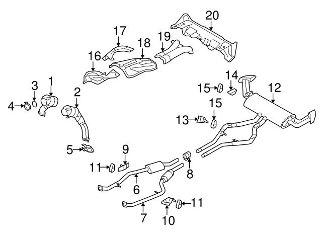 51-48-7-290-653 - Floor Pan Heat Shield 2014-2019 BMW | AutoNationParts.com