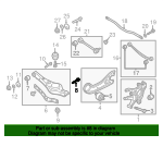 2006-2021 Kia OEM NEW 2006-20 Kia Lower Control Arm Mount Bolt LH/RH Lw ...