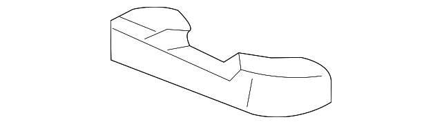 23213536 - Rear Seat Back Frame Bumper 2014-2019 GM | GMPartsNow