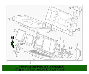 2014-2020 GM Inner Finish Panel 22967828 | GMPartsDirect.com