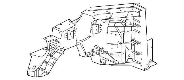 2020-2024 Chevrolet Corvette Side Rail 85657870 | GM Parts Center