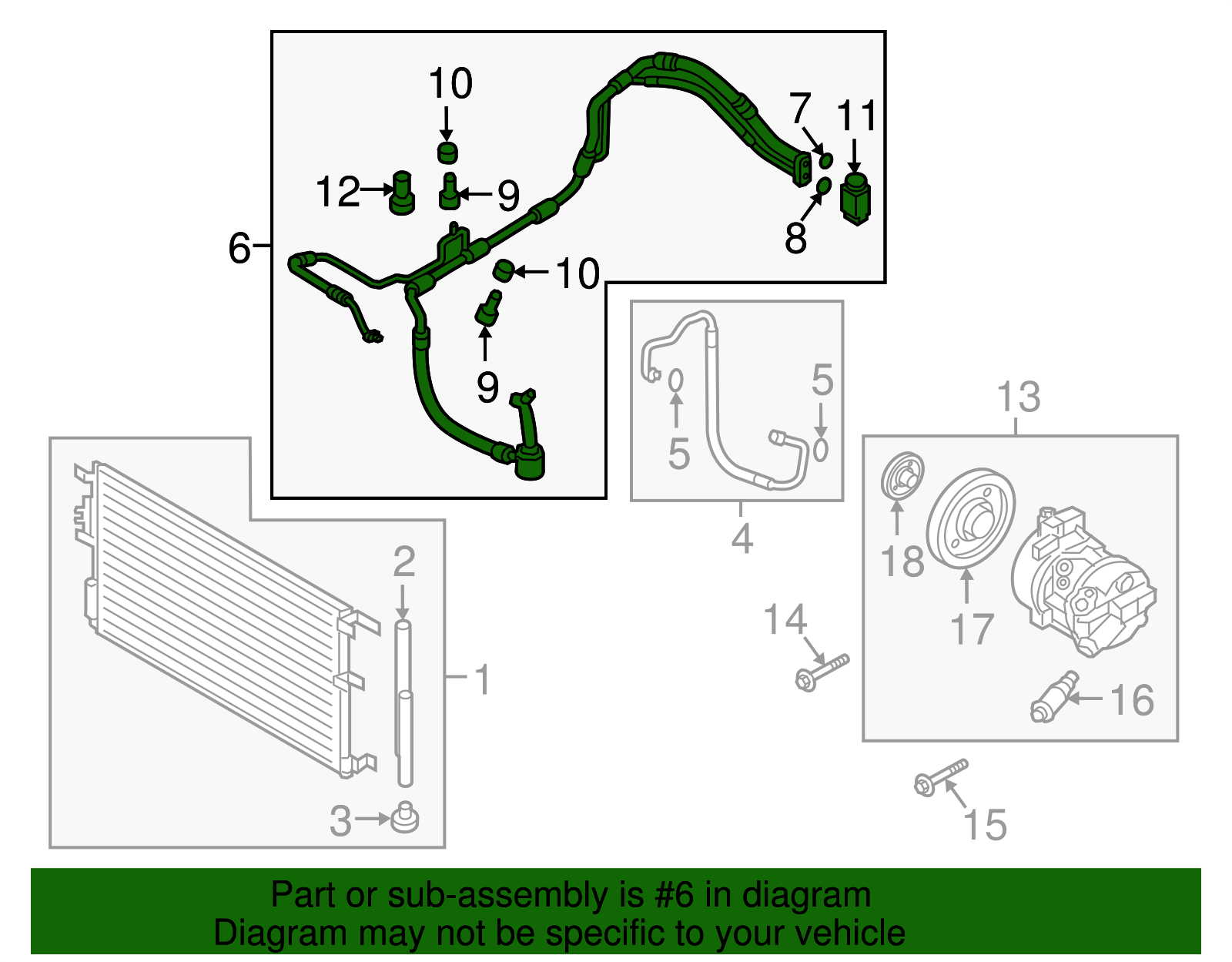Hyundai - 97775-D3400 - Hose & Tube Assembly - 2016-2017 Hyundai Tucson ...