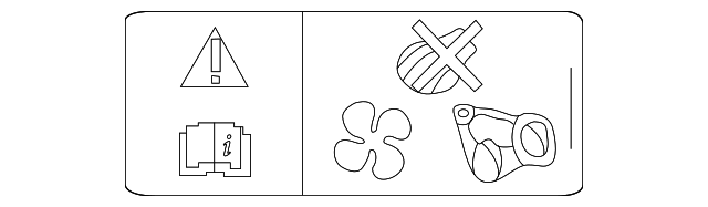 2015-2021 Ford Fan Label AU5Z-8653-A | TascaParts.com