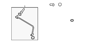 GB8Z-9T516-B - Oil Feed Tube 2019-2024 Ford | AutoNationParts.com
