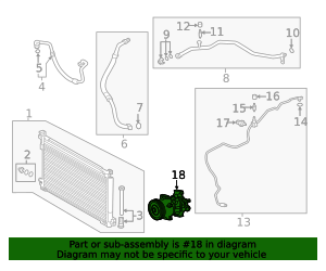 2020-2022 Toyota Corolla Compressor Assembly 88310-02B80 | Toyota Parts ...