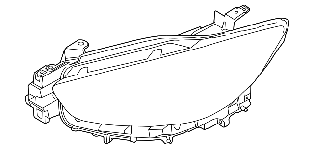 2016 Mazda CX-5 Composite Headlamp KA0G-51-031J | Mazda Part Direct