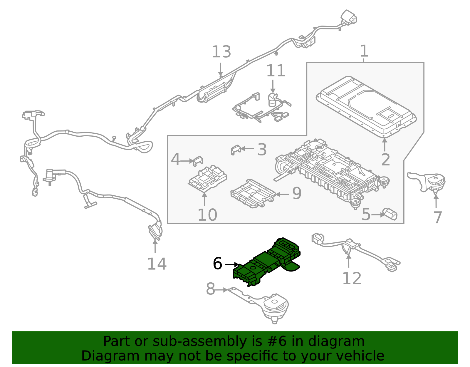 ML3Z-7G276-A - Drive Motor Battery Pack Connector 2021-2025 Ford F-150 ...