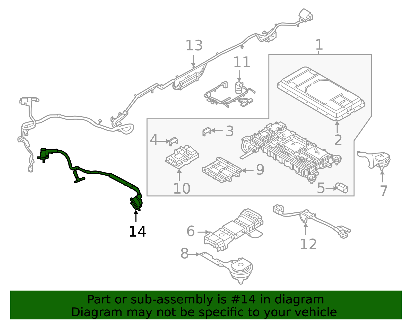 2021-2025 Ford F-150 Connector Wire ML3Z-14A411-A | QuirkParts