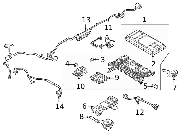 Genuine OEM Ford Part - Connector Wire ML3Z-14A411-A | Genuine OEM Ford ...