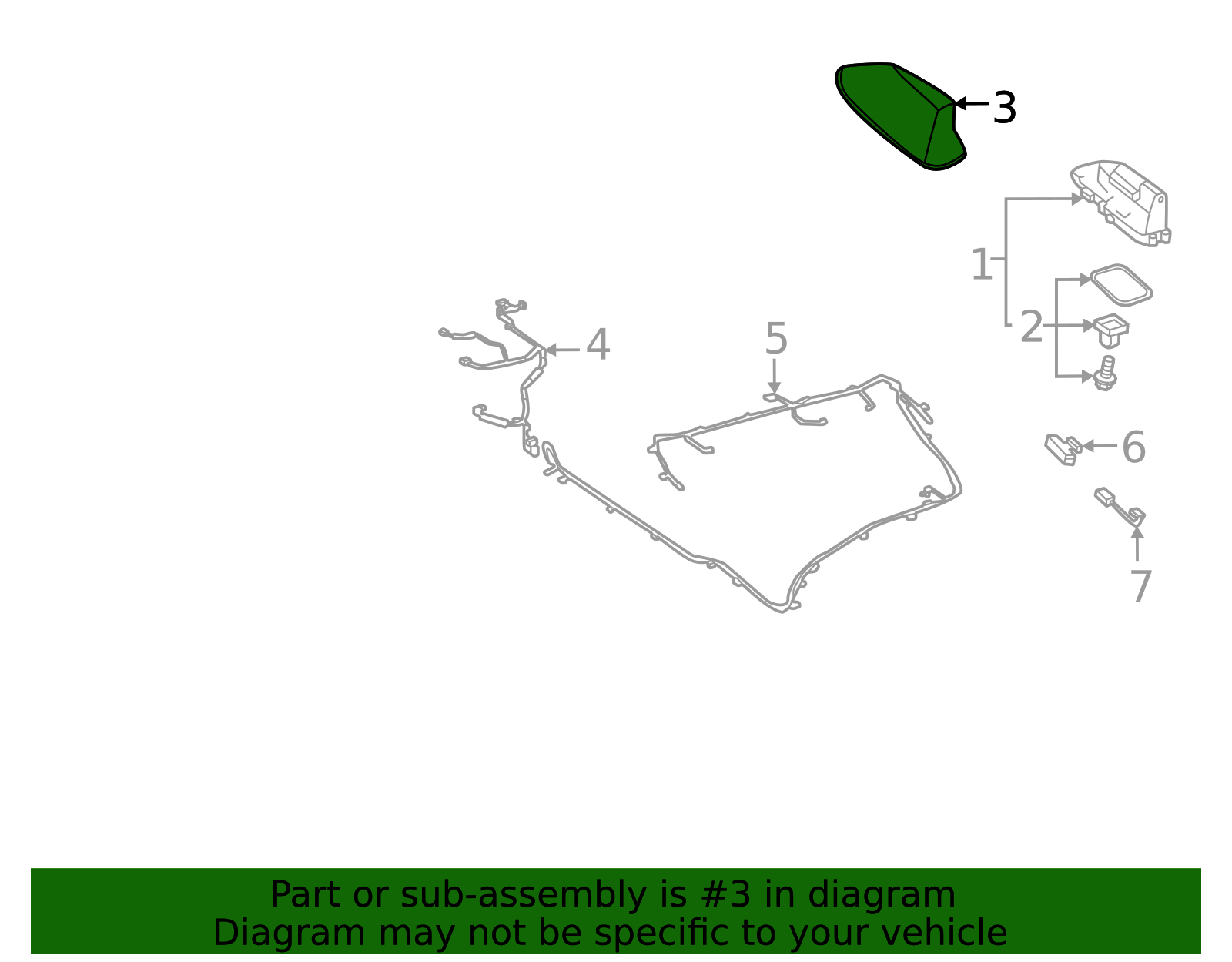2023-2025 Toyota Cover 86077-33040-B7 | Retail Performance Auto Parts