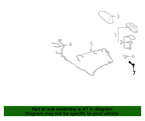 2021-2024 Toyota Mirai Connector Wire 86101-62230 | Toyota AutoNation Parts