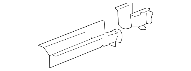 22745743 GM Driver Side Rear Compartment Floor Panel Rail | GM Parts Store