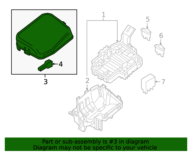 2016-2017 Mazda CX-3 Top Cover DB5J-66-76YA | RealMazdaParts.com