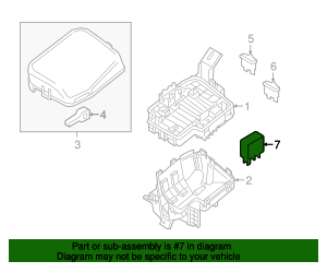 2016-2019 Mazda Horn Relay D10A-67-730 | QuickParts