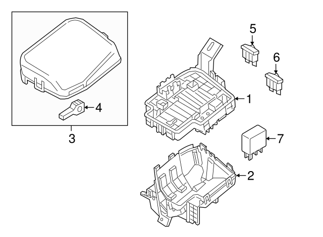 2016-2019 Mazda Horn Relay D10A-67-730 | QuickParts