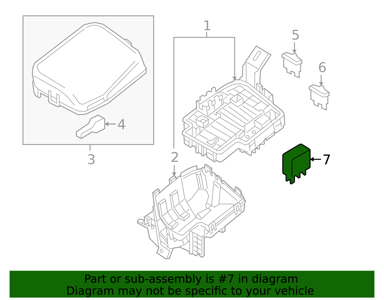D10A-67-730 - Horn Relay - 2016-2020 Mazda | Mazda Parts Factor