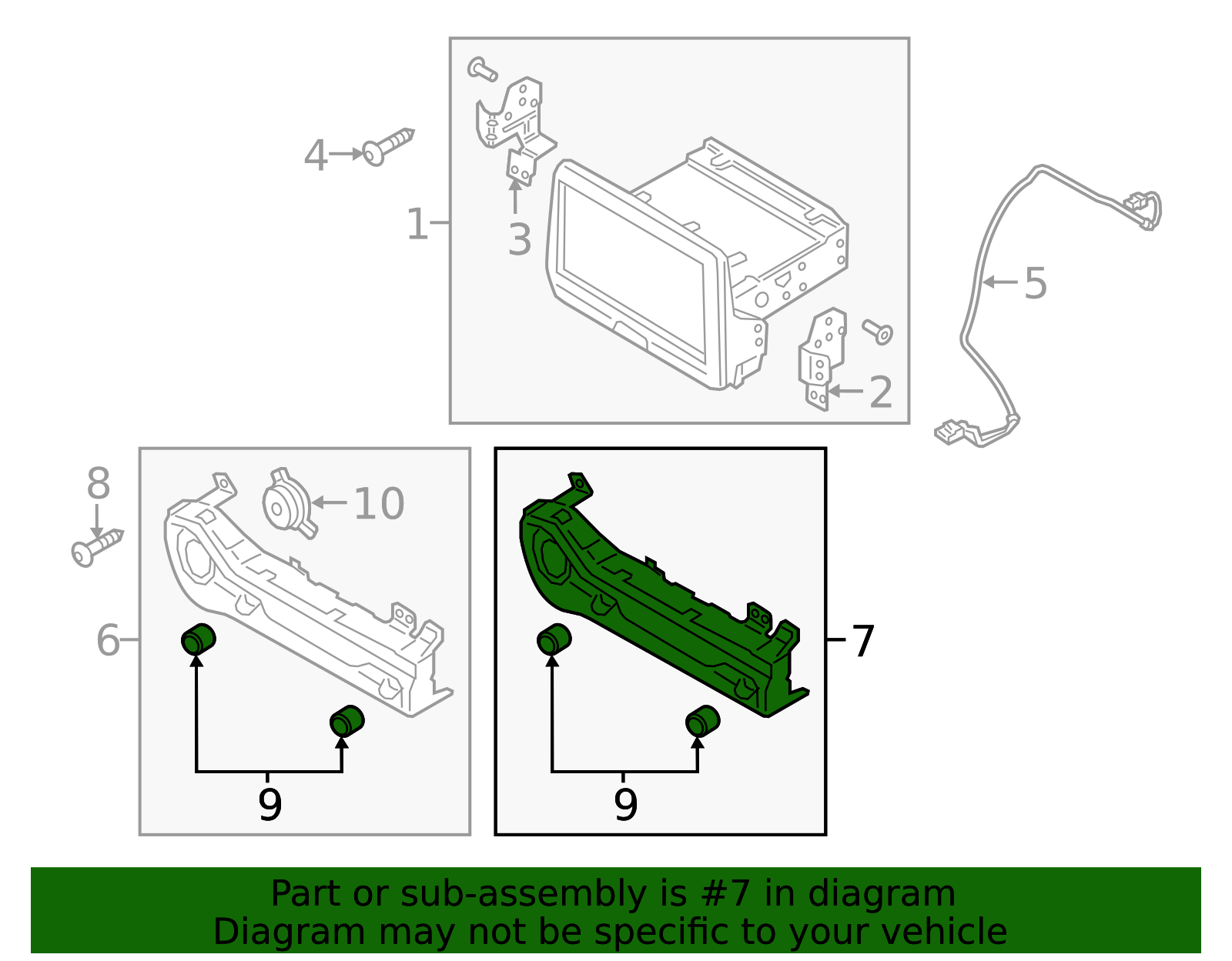 96540-J3000-RWS - Radio Module Interface 2019-2021 Hyundai Veloster ...