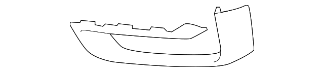 51117308044 - 2014-2018 BMW X5 Trim on Grille, right (51-11-7-308-044 ...