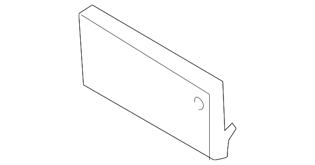 2014-2018 BMW X5 License Bracket 51137294479 | OEM Parts Online