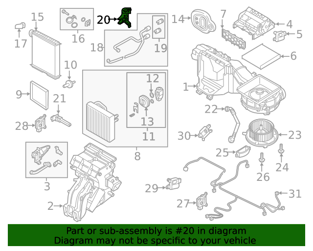 2018-2020 Volkswagen Tiguan Flange 3QF-820-505 | QuirkParts