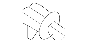 2004-2024 Nissan Drain Hose Clip 91361-8J000 | Melloy Nissan Parts