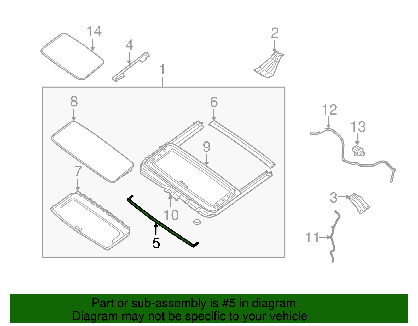 2004-2015 Nissan Air Deflector 91280-7S010 | My Nissan Part