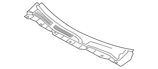 2019-2020 Nissan Altima Cowl Grille 66862-6CA0B | TascaParts.com