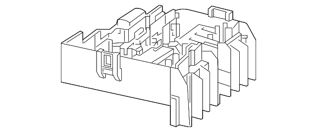 2021-2023 Chevrolet Tahoe Battery Distribution Engine Compartment Fuse ...