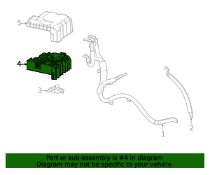 2021-2024 Chevrolet Tahoe Battery Distribution Engine Compartment Fuse ...