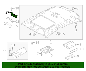 2019-2023 Volkswagen Arteon Mount Plate 3G8-858-687-A | VW Direct Parts