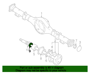1987-2004 Mitsubishi Bearing Retainer MB664448 | Mitsubishi Parts Warehouse