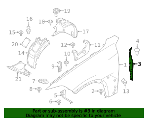 51-48-7-214-653 - Rear Seal 2019-2024 BMW | AutoNationParts.com