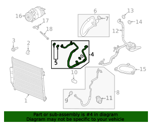 Genuine OEM Discharge Hose Part# LR120446 Fits 2019-2022 Land Rover: Up ...