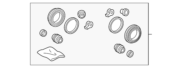 2018-2024 Toyota Seal Kit 04478-0E061 | Toyota Parts Center