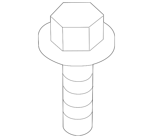 2013-2024 Toyota A/C Refrigerant Line Bolt SU003-00023 | Toyota Parts ...