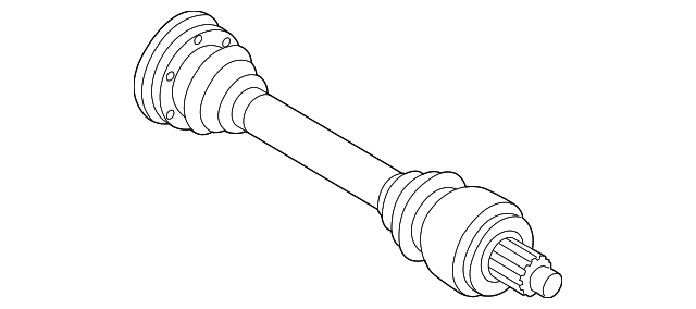 33207632150 - 2012-2016 BMW Z4 Axle Assembly (33-20-7-632-150) | BMW of ...