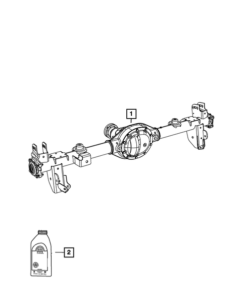 Rear Axle Assembly for 2018 Jeep Wrangler | Mopar America