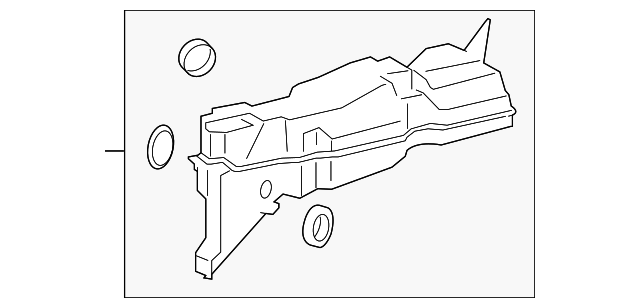 2008-2011 Lexus LX570 Reservoir Assembly 85355-60180 | OEM Parts Online