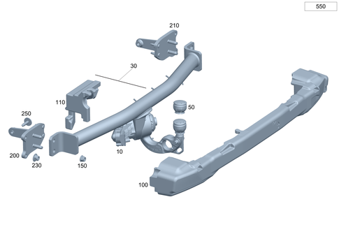 Trailer Coupling for 2024 Mercedes-Benz C300 | Mercedes-Benz Parts Store