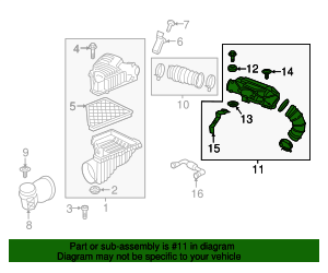 84540982 GM Engine Air Intake Hose | GM Parts Store