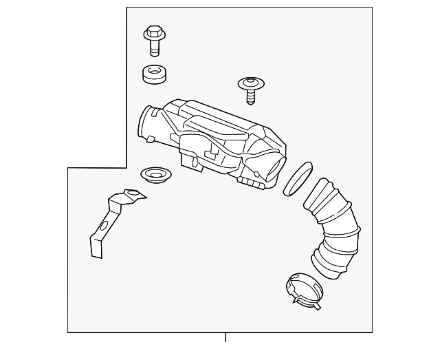 2017-2021 GM Engine Air Intake Hose 84540982 GM | GMPartsDirect.com