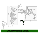 2013-2021 GM Positive Crankcase Ventilation (PCV) Tube 12627132 GM ...
