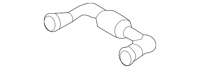 12627132 - Positive Crankcase Ventilation (PCV) Tube 2013-2021 GM ...