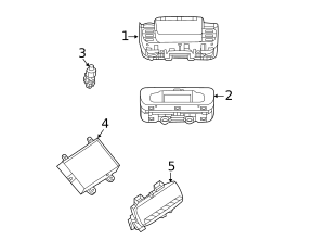1679051701 - Heater Control 2020-2021 Mercedes-Benz | Mercedes-Benz USA ...