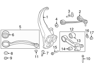 2010-2019 Jaguar Suspension Control Arm C2D35200 | AutoNationParts.com