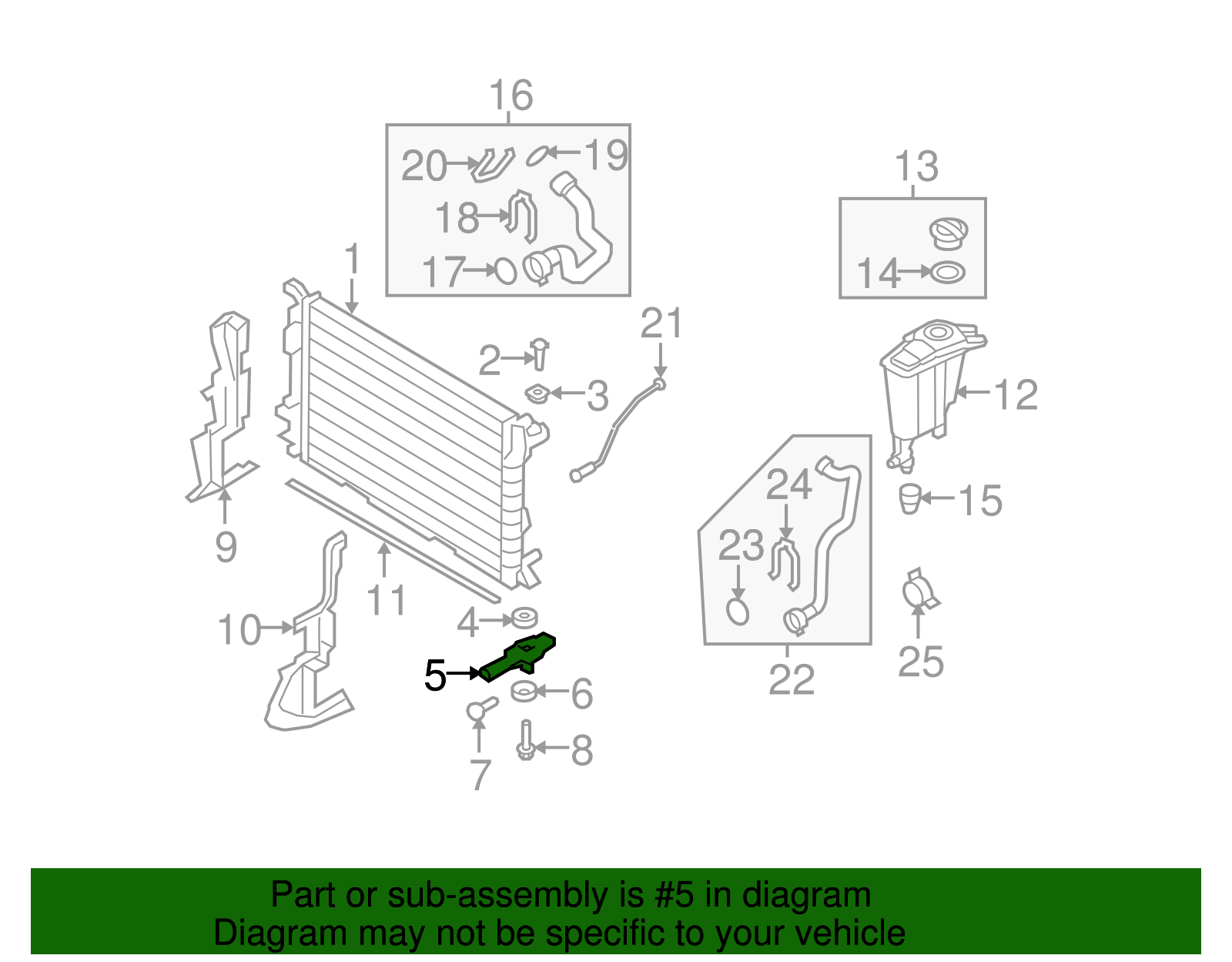 8K0-805-201 - Lower Mount 2008-2017 Audi | Audi OEM Parts