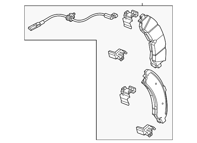 2020-2025 GM Front Disc Brake Pad Set 86788820 | OEM Parts Online