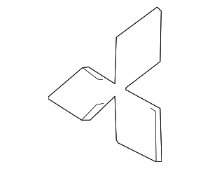 7415A485 - Ornament 2016-2022 Mitsubishi | Mitsubishi Direct Parts